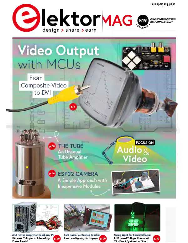 Elektor Mag – No. 519, January/February 2023 | Download Magazine PDF